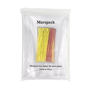 Cello Cellophane Treat Bags,5x7 Inches Clear Cellophane Bags 200 Pcs OPP Plastic Treat Bags with 200 Twist Ties for Gift Wrapping,Packaging Candies,Dessert,Bakery, Cookies, Chocolate,Party Favor