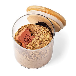 Fox Run Terracotta Brown Sugar Bear Keeper and Saver, 1 pack