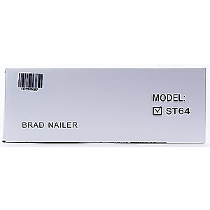 Woodpecker ST64 14 Gauge 3/4" to 2-1/2" Pneumatic Concrete T Nailer Gun with 400pcs Concrete T Nails, Air Power Heavy Duty Concrete Nail Gun Brad Nailer Finish Nailer for Woodworking