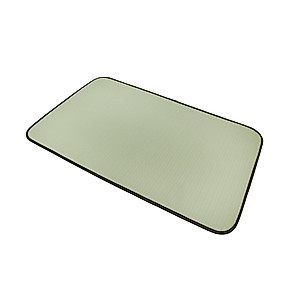 De Leon Collections Backwoods Black Bear Family Scenic Woodland Forest Lodge Cabin Decorative Memory Foam Bath Mat Rug