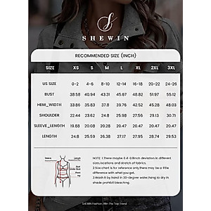 SHEWIN Sweatshirt For Women Loose Fit Casual Button V Neck Solid Lightweight Pullover Sweatshirts Long Sleeve Fall Tops with Pocket,US 8-10(M),Grey