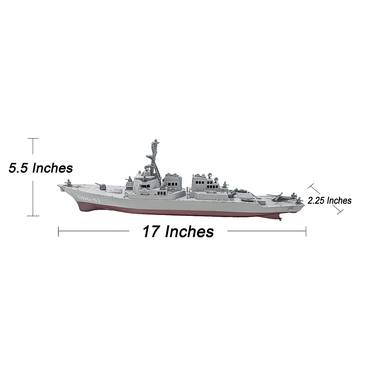 Toy Essentials 17 Inch Battleship Destroyer