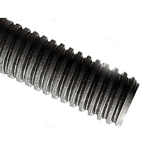 OneGrill 37 Inch x 5/16 Inch Square Chrome Steel Grill Rotisserie Spit Rod - Grills up to 30 inches Wide. Not for Weber.