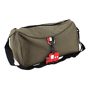 Red Train Luggage Tag School Bag ID holder for Kids Travel