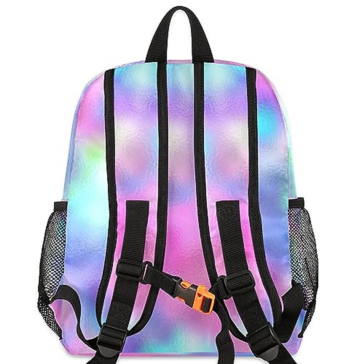 RIRIX Personalized Toddler Kids Backpack, Custom Mini Backpacks for Preschool, Schoolbag for Girls Glitter Princess Pink