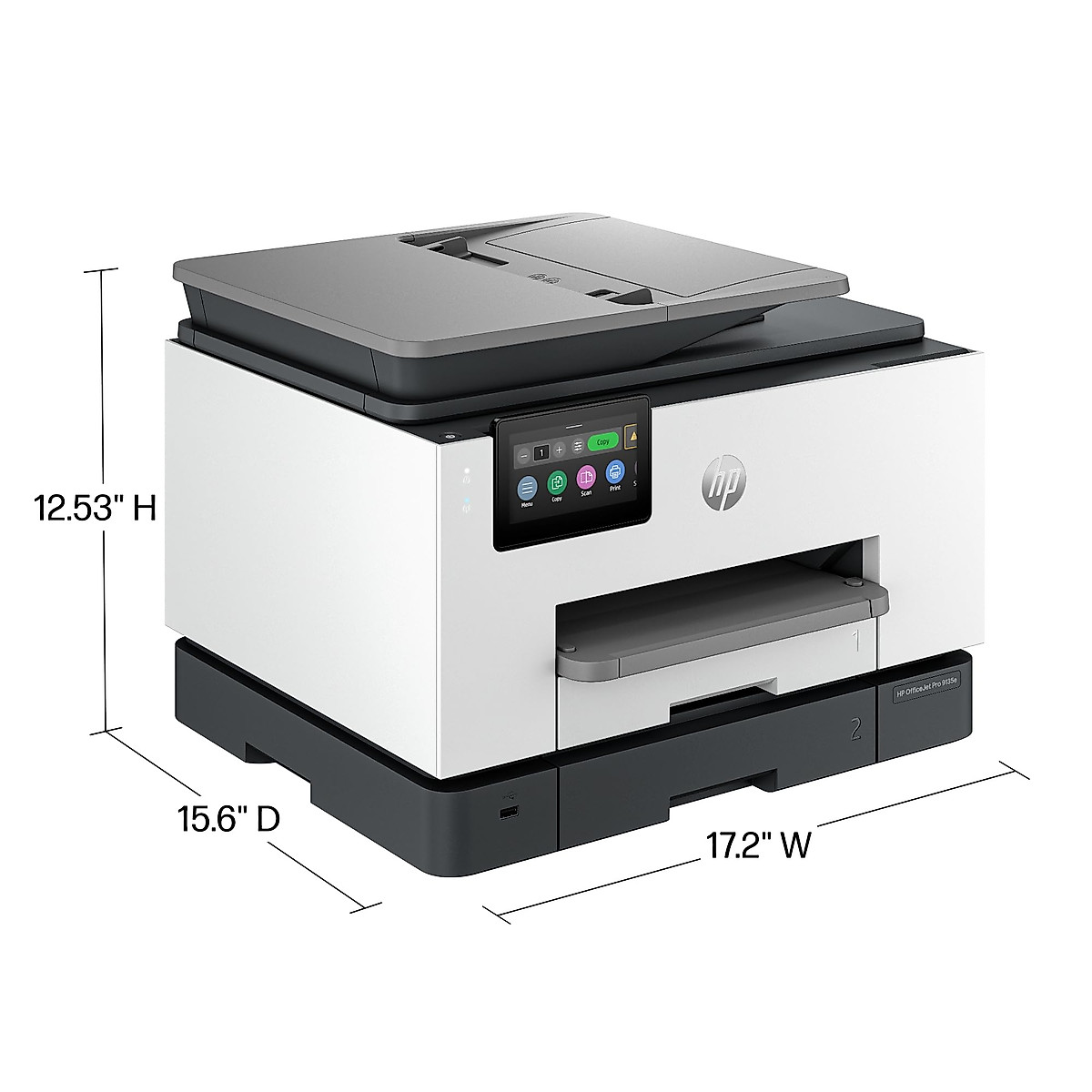 HP OfficeJet Pro 9135e All-in-One Printer, Color, Printer-for-Small Medium Business, Print, Copy, scan, fax, Wireless 3 months of Instant Ink included; Two-Sided Printing; Two-Side