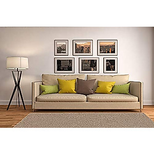 3'x5' - Speckled Stone ECONOMICAL Solutions Collection | Custom Carpet Area Rugs & Runners - 25 Oz. Soft Textured 100% PureColor BCF Polyester. FHA Approved-CRI Green Label-Made in U.S.A.