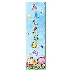 Personalized Growth Chart for Kids, Floral - I See Me!