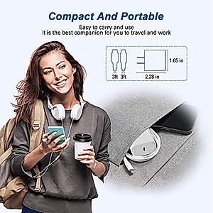 iPhone 12 13 Fast Charger,Fast iPhone Charger [Apple MFi Certified]Lightning Cable 20W Type C Charger USB C Fasting Charging Plug Adapter Compatible with iPhone13/13 Pro Max/12/12 Pro/11/XS/XR/X,iPad