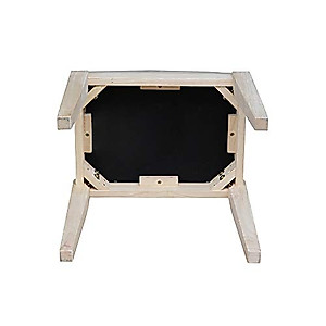 International Concepts Unfinished Vanity Bench, Unfinished