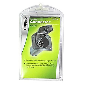 Hopkins 48485 7 Pole RV Blade Vehicle Connector