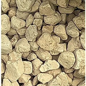 Japanese Hyuga Pumice for Orchid & Bonsai Tree Soil Mix - Large Grain (12 mm-25 mm) 18 Liter