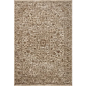 Loloi II Sorrento Collection SOR-01 Bark/Natural 9'-6" x 13'-1" Area Rug