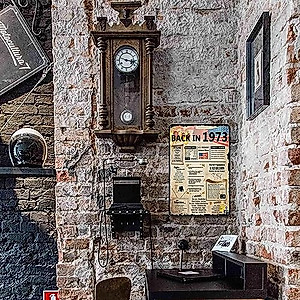 Fancesca Decor 50th Birthday Anniversary Decoration 1973 Sign for Women Men,Back in 1973 Tin Sign Party Supplies for Grandma,Grandpa, 12x8 Inches Aluminum Metal Signs (Back in 1973)