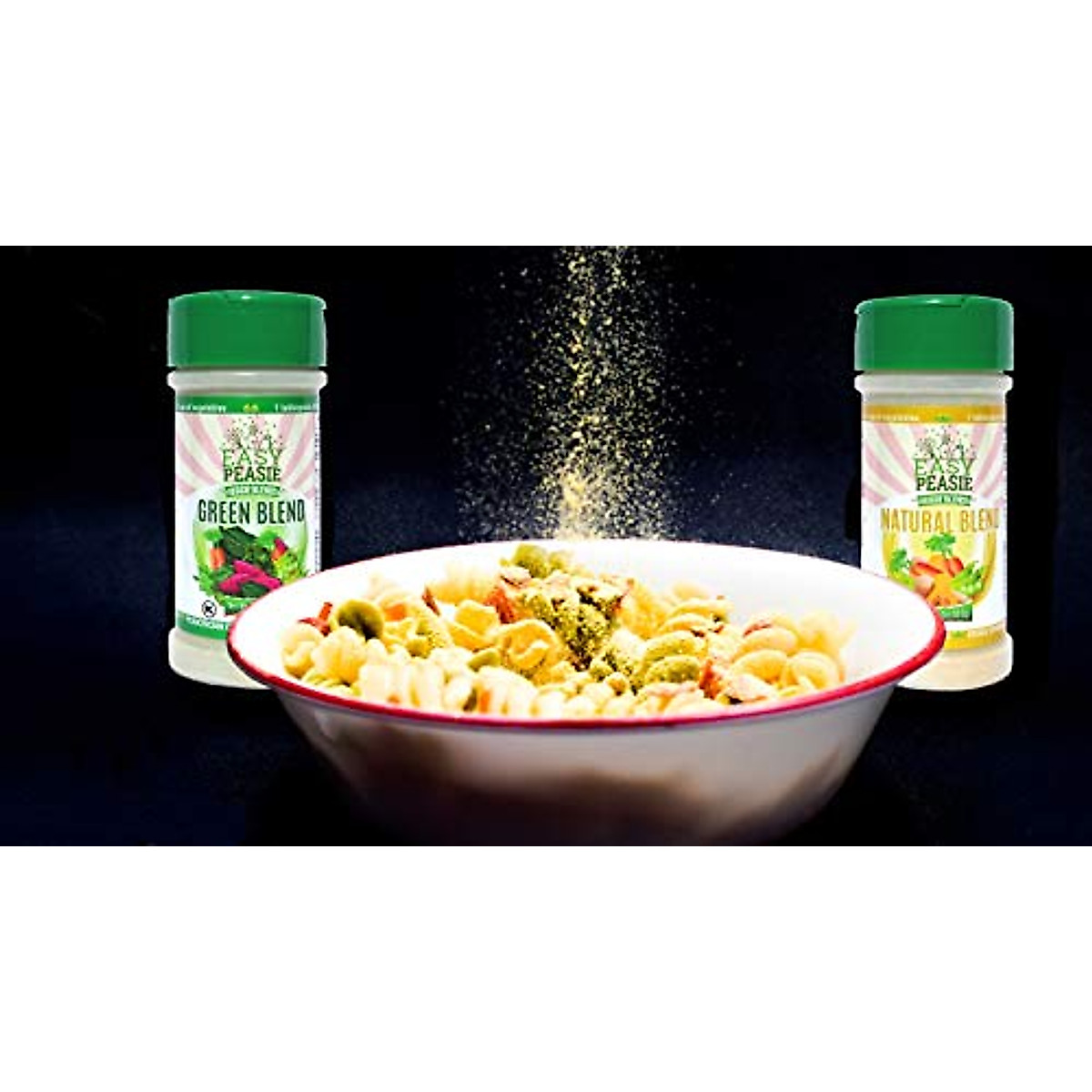 Easy Peasie Organic Veggie Powder Blends for Kids and Picky Eaters | Kids Greens Powder | Green Blend 2oz Jar