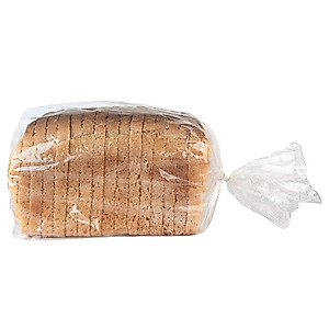 Bread Bags With Ties,100Pieces 18x4x8 Inches Plastic Bread Bags for Homemade Bread Gift Giving,Clear Bread Loaf Storage Bags