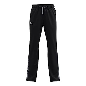 Under Armour Boys Brawler 2.0 Pants , Black (001)/White , X-Large