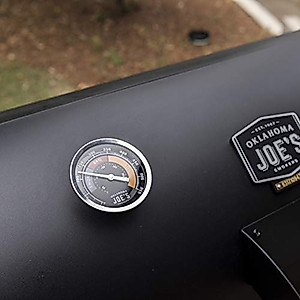 Oklahoma Joe's 3695528R06 Temperature Gauge , Silver