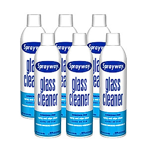 Sprayway SW050-06 Glass Cleaner,19 Oz (Pack of 6)