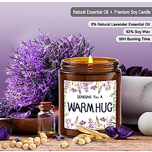 Candles Gifts for Women, Thinking of You Gift Funny Candles Feel Better Cheer Up Get Well Soon Gifts for Women Condolence Relaxing Divorce Gifts for Friends Mothers Sister Men Female Coworker