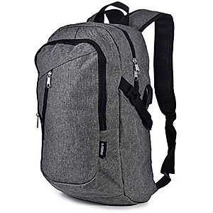Laptop Travel Backpack - Adjustable Shoulder Straps, Zippered Compartments with Side Pockets for Water Bottle or Umbrella. Headset and USB Charging Port. Perfect for School, Business or Traveling.