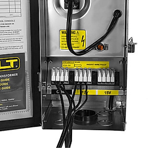VOLT 600W Clamp Connect Low Voltage Transformer with Timer/Photocell
