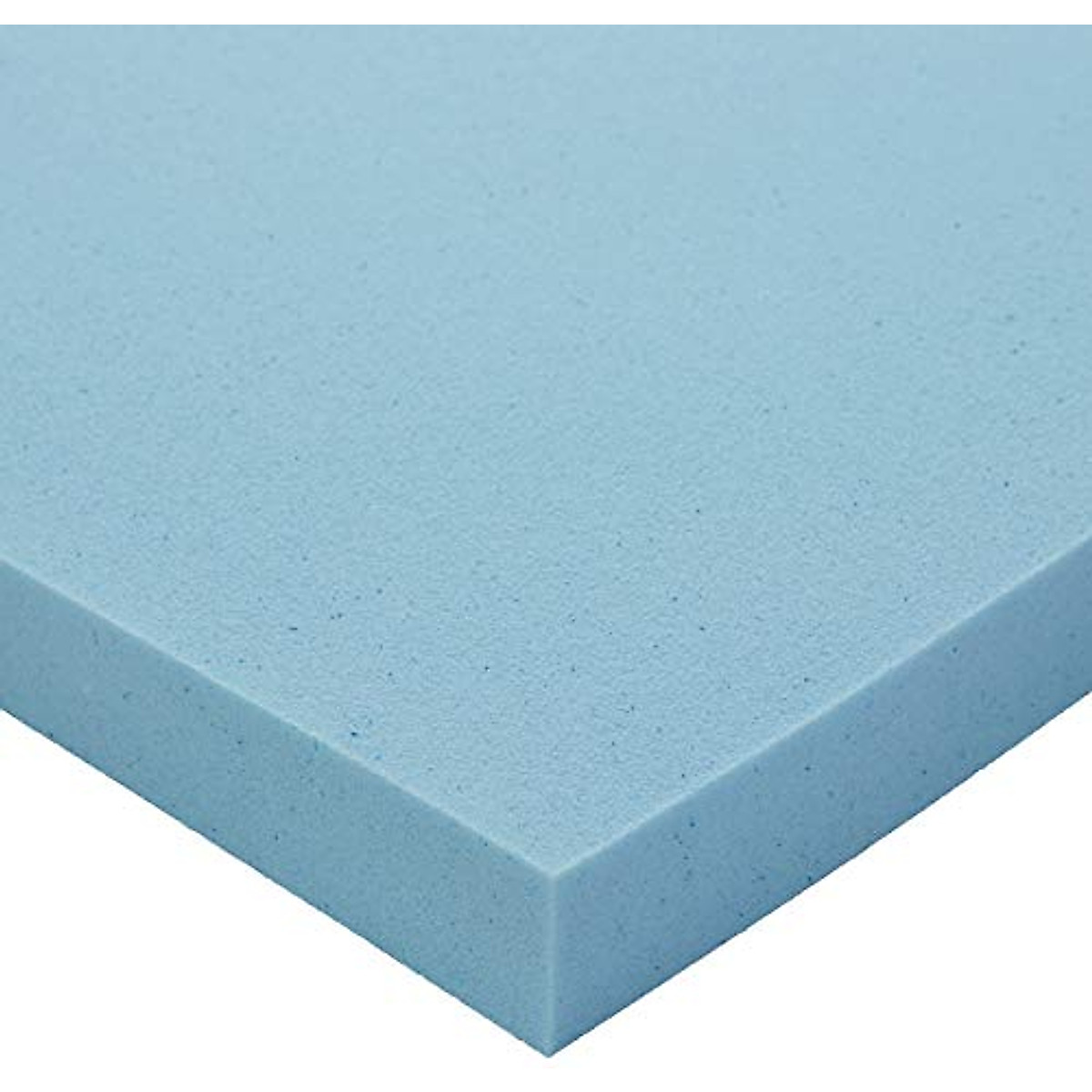 Amazon Basics Queen Mattress Topper, Cooling Gel-Infused, CertiPUR-US Certified, 2 Inches, Blue