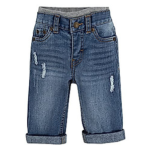 Levi's Baby Boys' Little Straight Fit Jeans, Vintage Sky, 3M