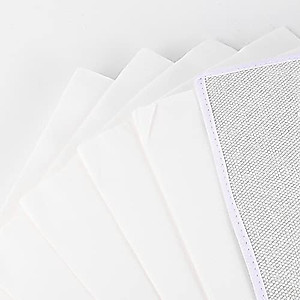 POPETPOP 100pcs Bird Cage Liners Papers Disposable Parrot Bird Cage Cushion Pad Mat Accessories for Bird Parrot