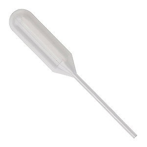 Transfer Pipette, 4.0ml, Narrow Stem, Short, 85mm, Karter Scientific 221G2 (Pack 500)