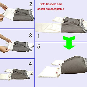 ZOSTLAND Portable Clothes Dryer 6 Minutes Auxiliary Drying Bag Fast Drying Dryerclothes Reusable Space Mini Folding for Home Travel dorms Offices (Coat+Trousers)