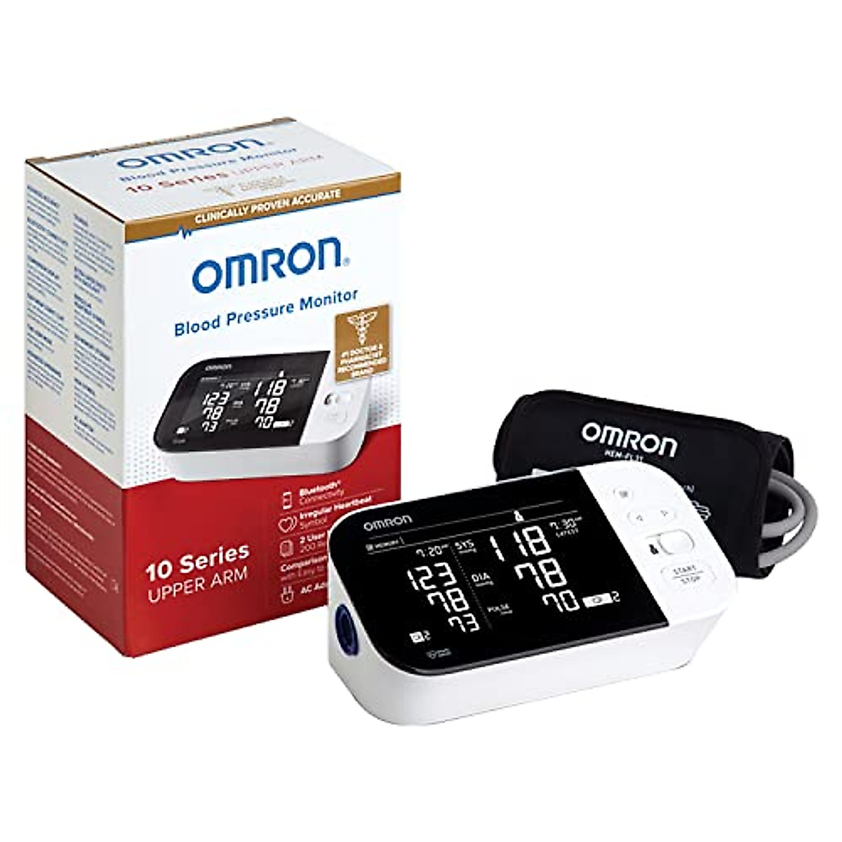 Omron 10 Series Wireless Upper Arm Blood Pressure Monitor
