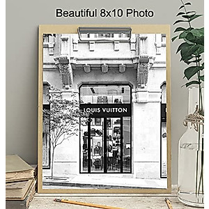 Photo of Designer Store Glam Wall Decor – Unique Designer Home Art Poster for Apartment Living room Bedroom – Chic Gift for Women Woman Wife Her Haute couture Fashion Fans– 8x10 Picture Print Wall Art