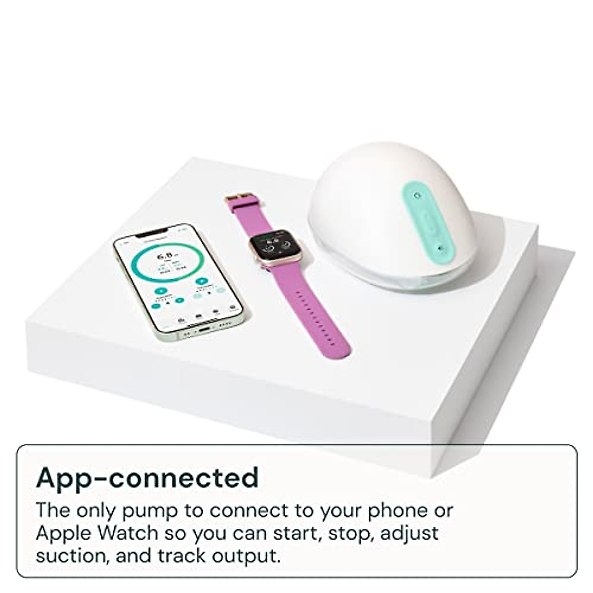 Willow Pump Wearable Double Electric Breast Pump | Willow® 3.0 Smart, Discreet, Hands Free Breast Pump | The Only Leak Proof Wearable Pump