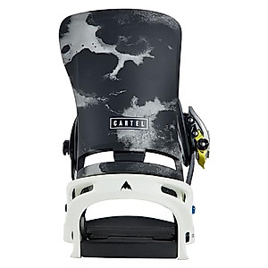 Burton Men's Cartel Re:Flex Snowboard Bindings (White/Graphic, Large)