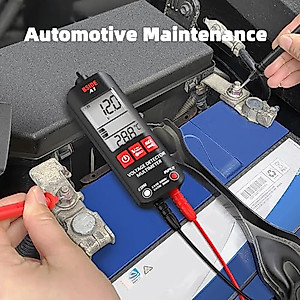 BSIDE Voltage Tester 3-Results Display Non-Contact Voltage Detector Pen, Integrated Multimeter, Dual Range AC 6V-1000V/90V-1000V Electrical Sensor V-Alert Live Wire Tester