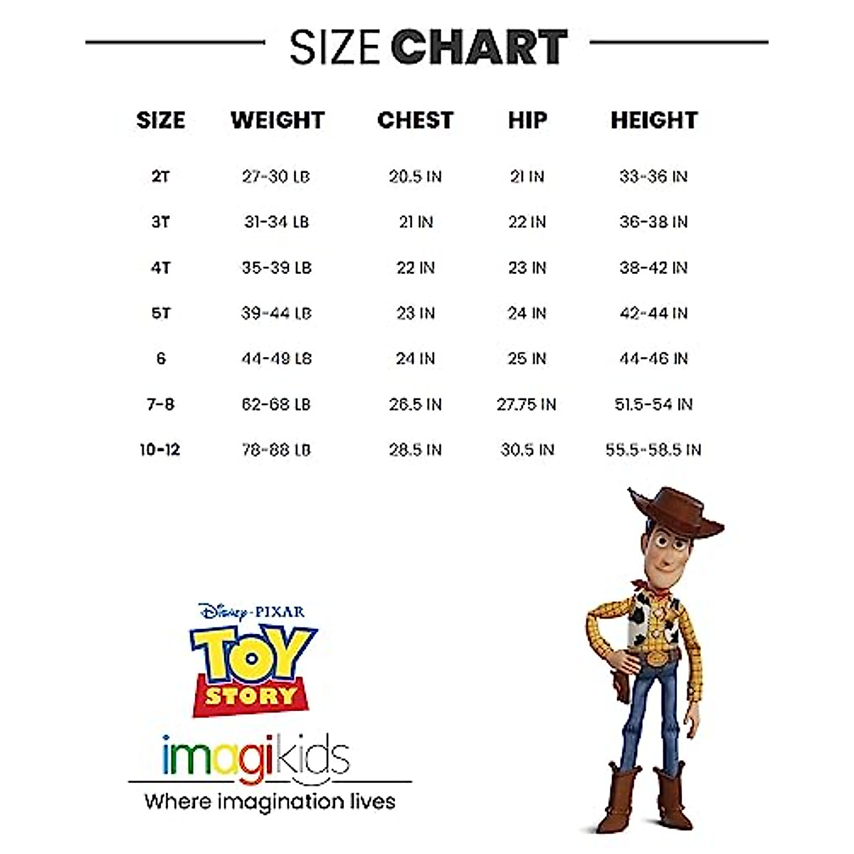 Disney Pixar Toy Story Buzz Lightyear Woody Rex Toddler Boys 3 Pack Graphic T-Shirts Multi 2T