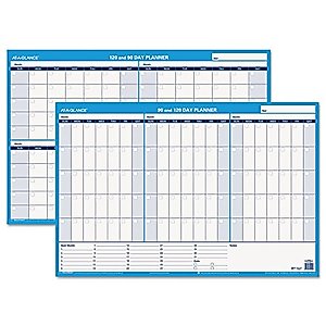 AAGPM23928 - At-A-Glance 90/120-Day Erasable Wall Planner