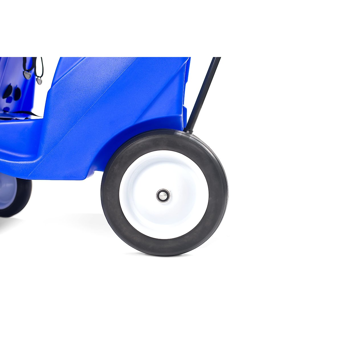 Gaggle by Foundations 4 Seat Buggy Stroller | 4-Seat Quad Stroller with 5-Point Harness for Added Safety | Multi-Child Stroller with Soft Stop Brake | Fits Through Standard Doorways | Blue