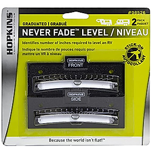 Hopkins Towing Solutions 08526 Never Fade Two Way Graduated Level, Black