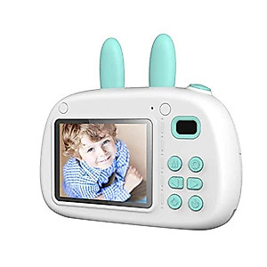 LKYBOA Children's Digital Camera - Kids Camera, Digital Video Vlogging Camera for Kids with Shatterproof Cover and Creative