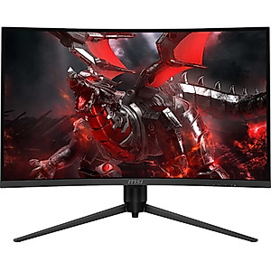 MSI G271C E2, 27" Gaming Monitor, 1920 x 1080 (FHD), VA, 170Hz, FreeSync Premium, HDMI, Displayport, Tilt (Renewed)