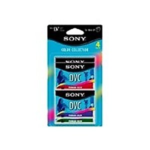 4-Pack DVM60PRL Digital Video Cassettes