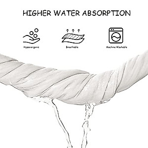 HBselect Muslin Baby Bibs 10 Pack,Unisex Baby Bibs with Bandana Drool Bibs Cotton, 10 Solid Colors Set for Feeding, Teething, Drooling