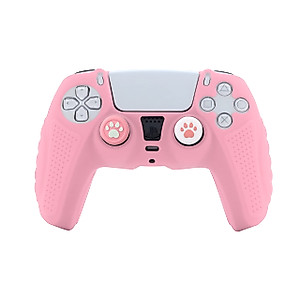 PS5 Silicone Controller Case, Pink PS5 Controller Skin, PlayStation 5 Controller Skin - Light Pink