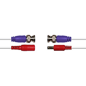 Swann BNC Coaxial Cable for Security Camera CCTV System, Audio Video Extension Power Cables, UL Certified and Fire Resistant, 100ft (100 Ft / 30 M) (SWPRO-30ULCBL)