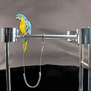 Luckycyc Pet Bird Anklet,Parrot Foot Chain 3M Ultra-Light Parrot Bird Harness Leash Anti-bite Outdoor Flying Training Rope Pet Supplies for Macaw Cockatiel Lovebird