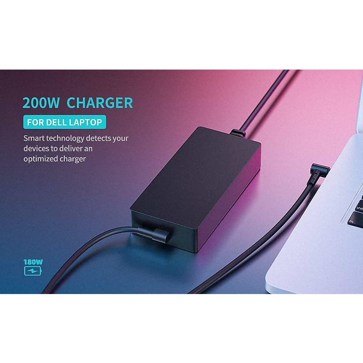 200W AC Laptop Charger for ASUS Rog Zephyrus G14 G15 GA503 GA503QM GA503QS GA503QR GA401I GA502 GA502D GA502DU GA502IU GA401 GA401II GA401IV ADP-200JB D ADP-180TB H Power Supply Adapter