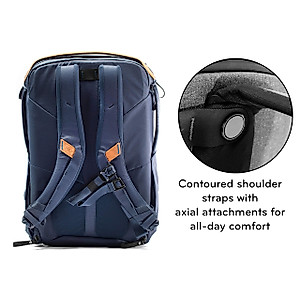 Peak Design Everyday Backpack V2 30L Midnight, Camera Bag, Laptop Backpack with Tablet Sleeves (BEDB-30-MN-2)