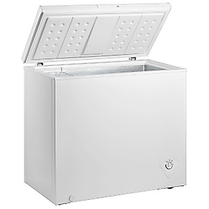 Midea WHS-258C1 Single Door Chest Freezer, 7.0 Cubic Feet, White